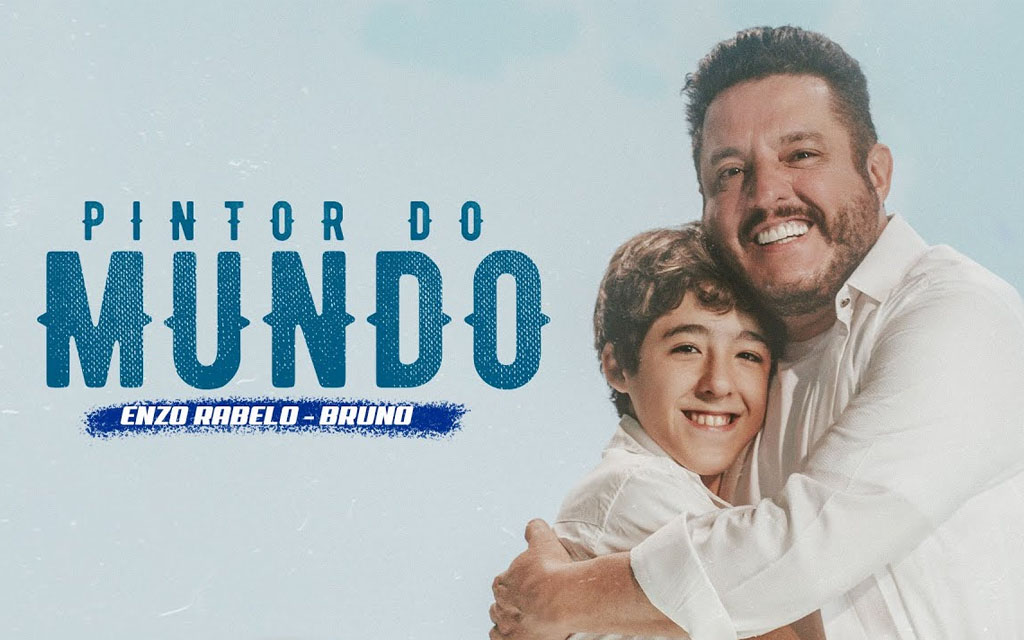 Enzo Rabelo e o pai Bruno lançam “Pintor do Mundo” - Festanejo