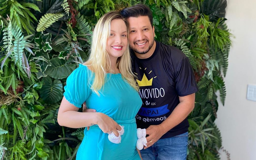 Sertanejo Cleber anuncia que será pai de gêmeos - Festanejo