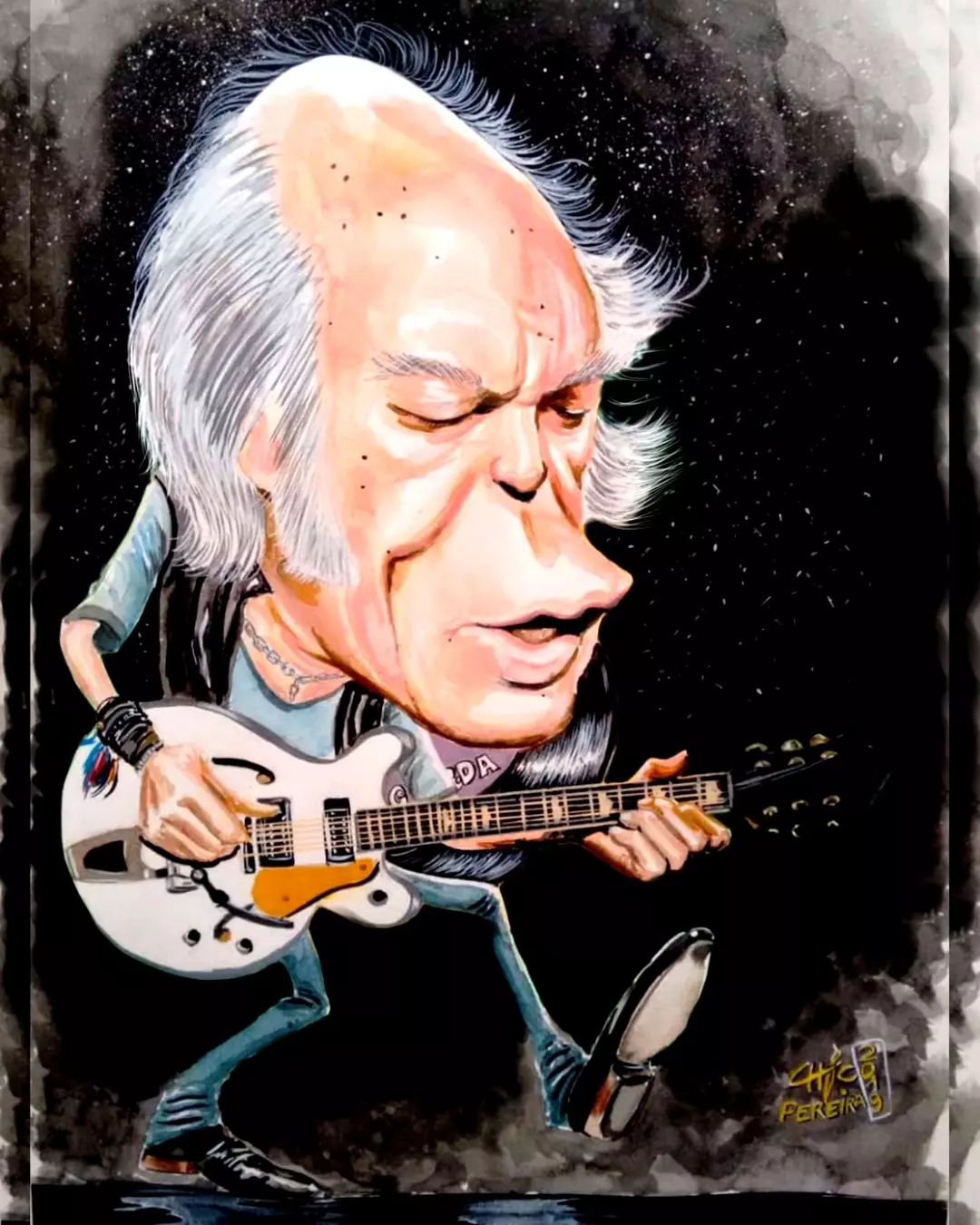 Exposição exclusiva de cartuns é dedicada a Erasmo Carlos - Festanejo